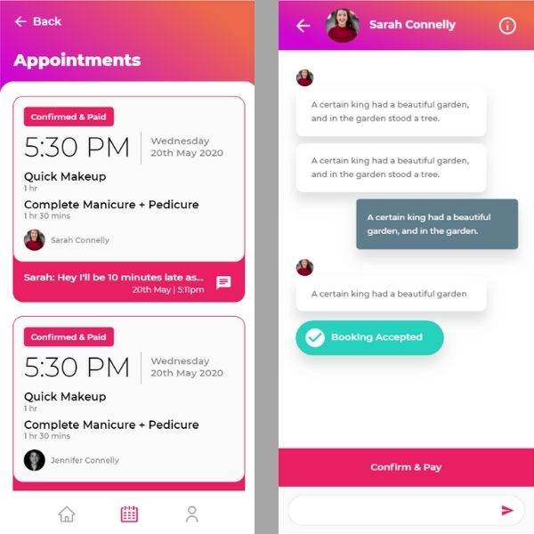 Custom Software | Beauty Appointment Scheduling Apps | Enlab Software